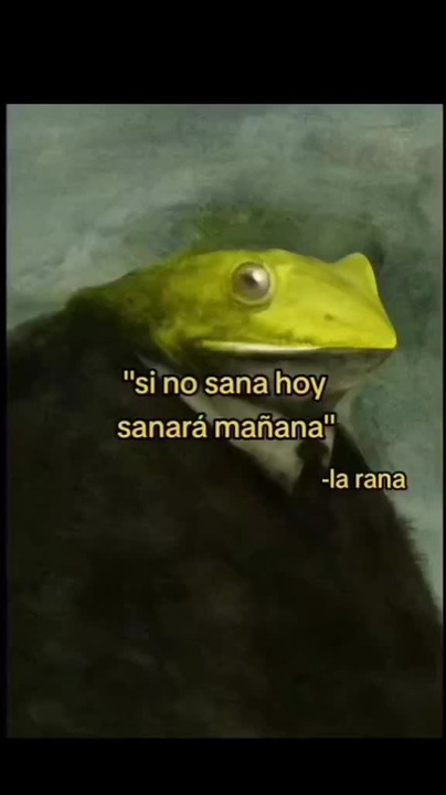 Rana - Meme subido por Sandro916 :) Memedroid